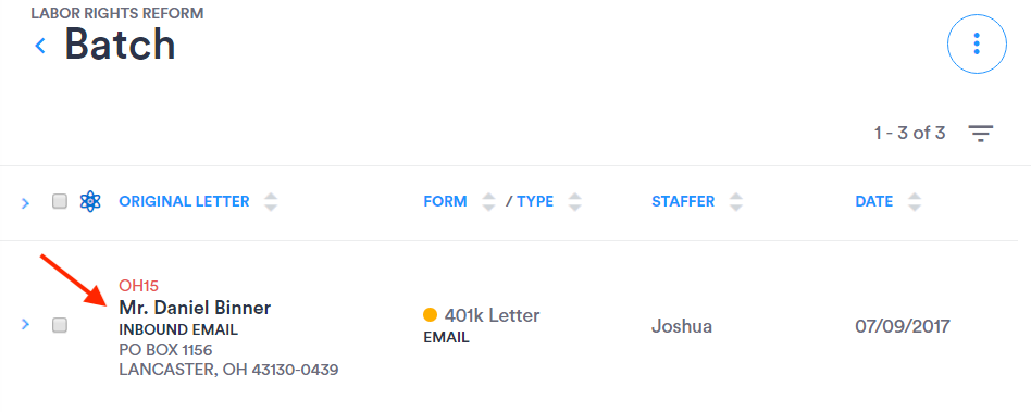 Contact Form Submission Data – Fireside