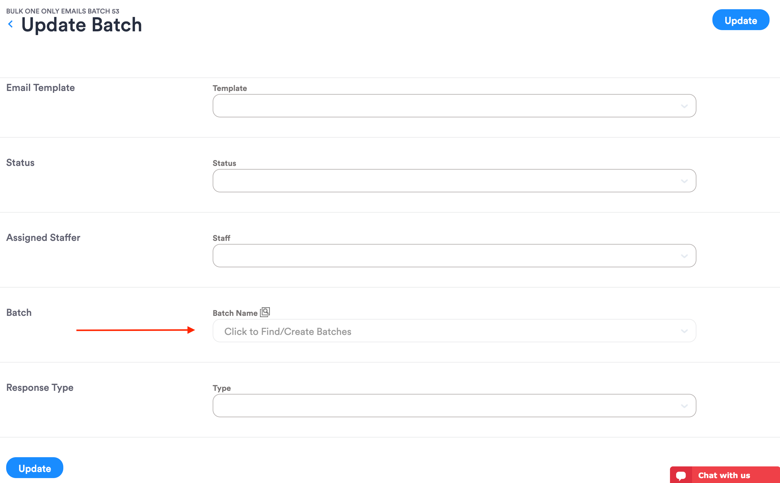 Create a Batch – Fireside