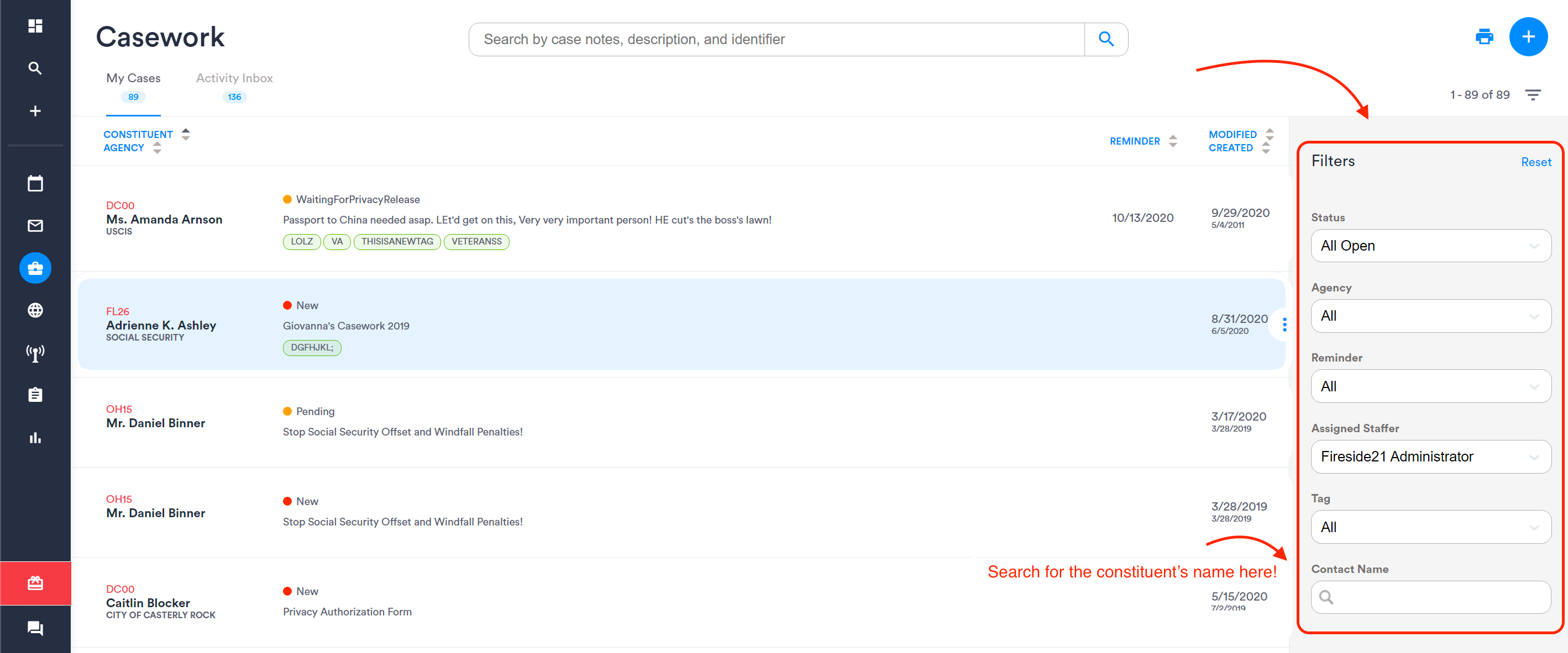 Fireside State - My Cases – Fireside