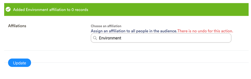 Add Affiliation Codes to Audiences – Fireside