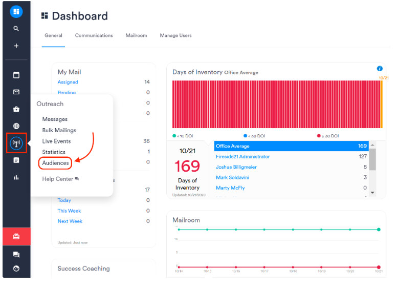Example Audience: Excluding Constituents within a Field – Fireside