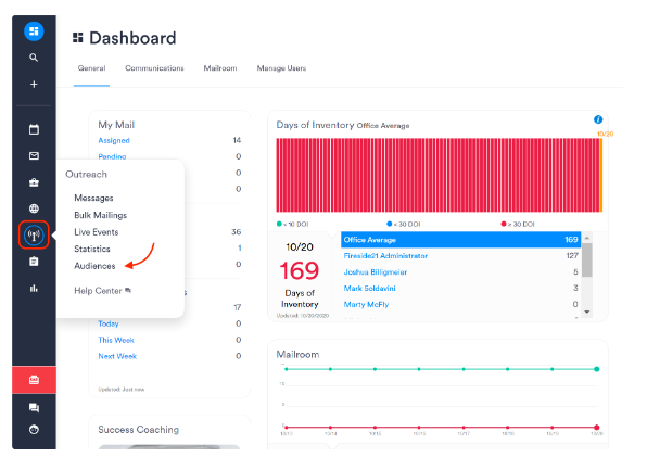 Example Audience: Form Letters – Fireside