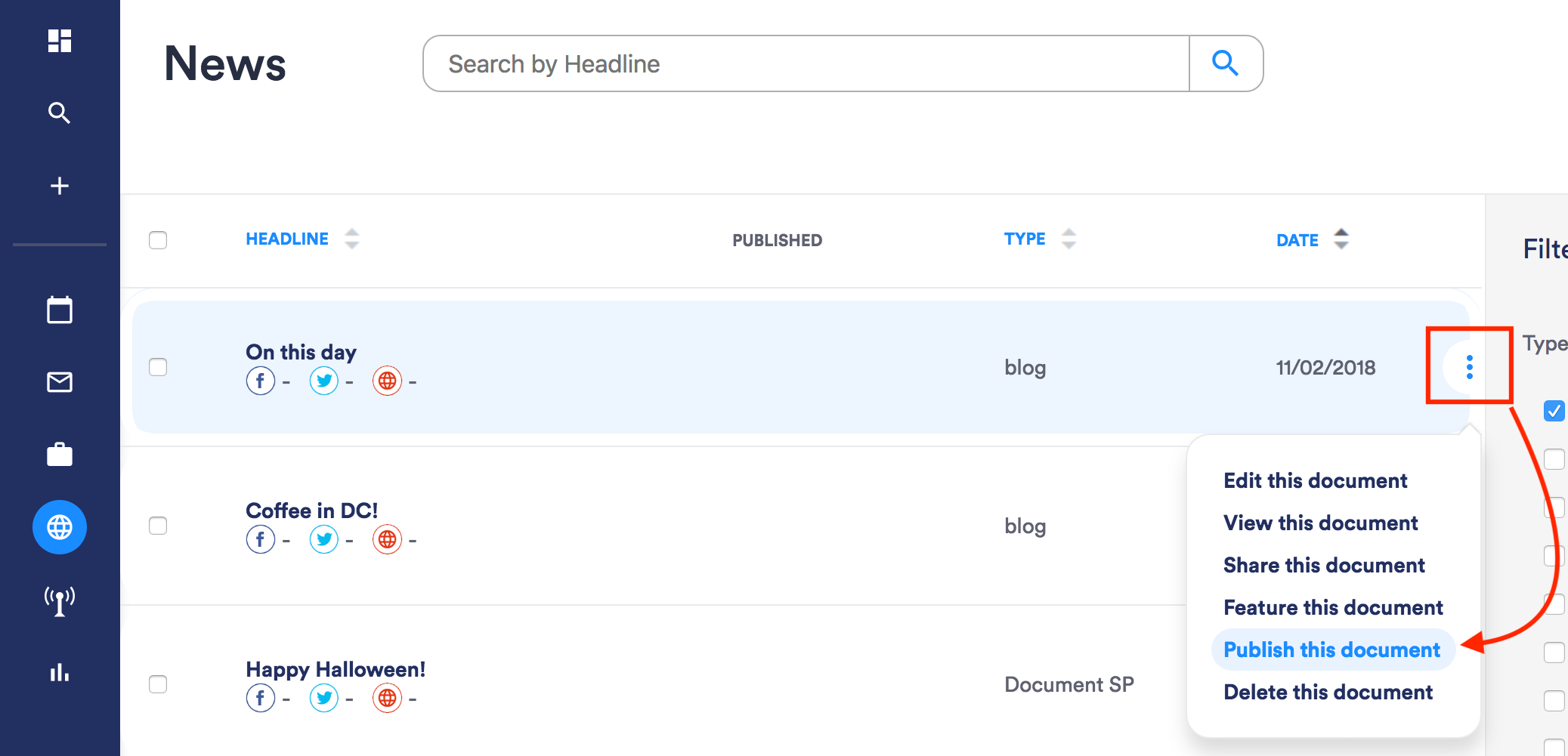 Adding or Editing Documents – Fireside