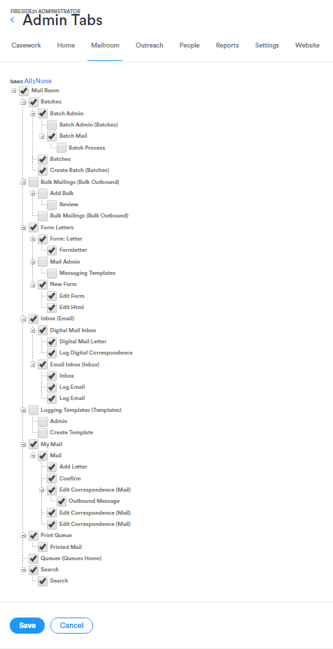 Recommended Intern Settings: – Fireside