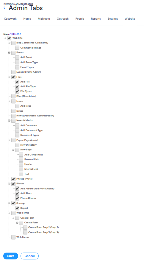 Recommended Intern Settings: – Fireside