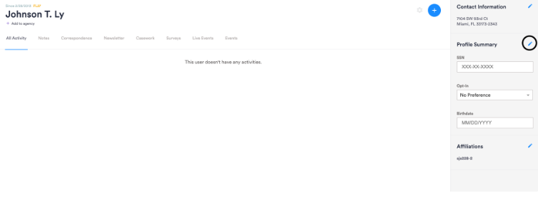 Fireside State Adding a Single Profile to Media or Press Contact List – Fireside