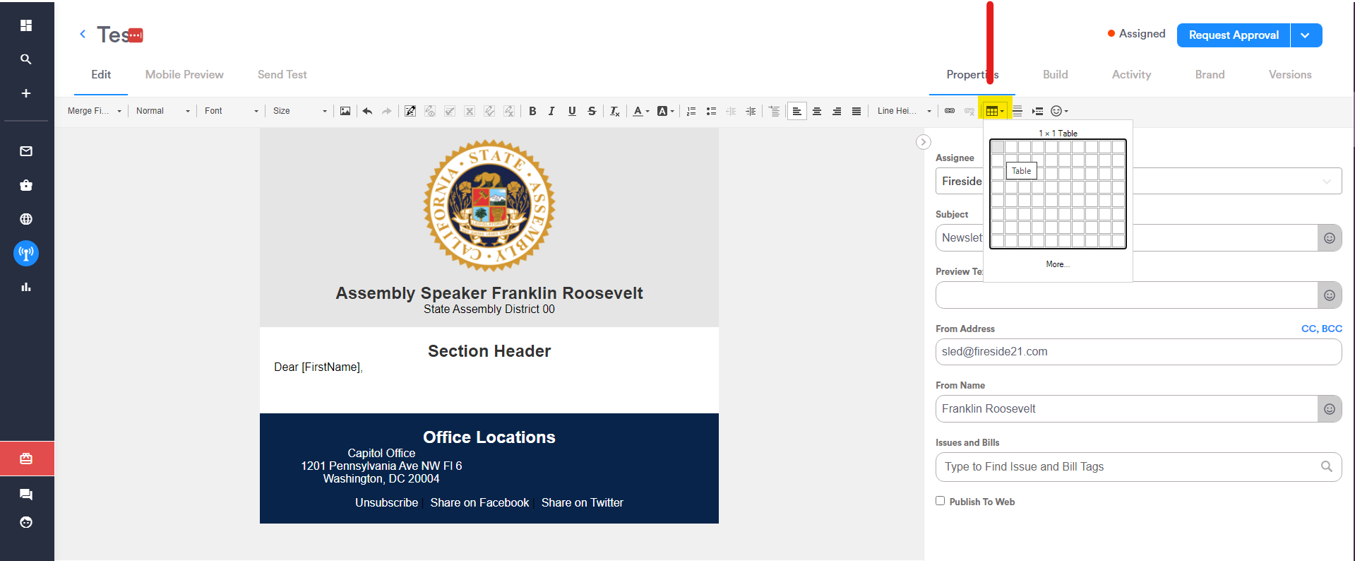 Fireside State How to Center Text in Your Message – Fireside