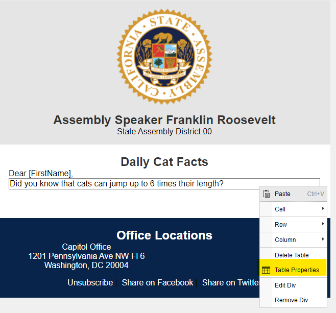 Fireside State How to Center Text in Your Message – Fireside