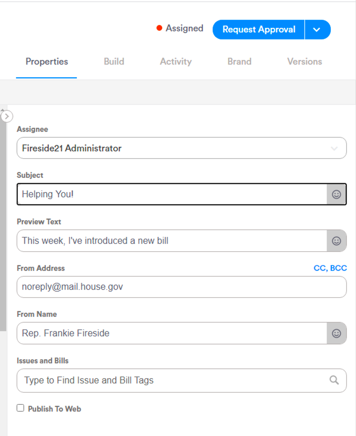 Fireside State - Properties – Fireside
