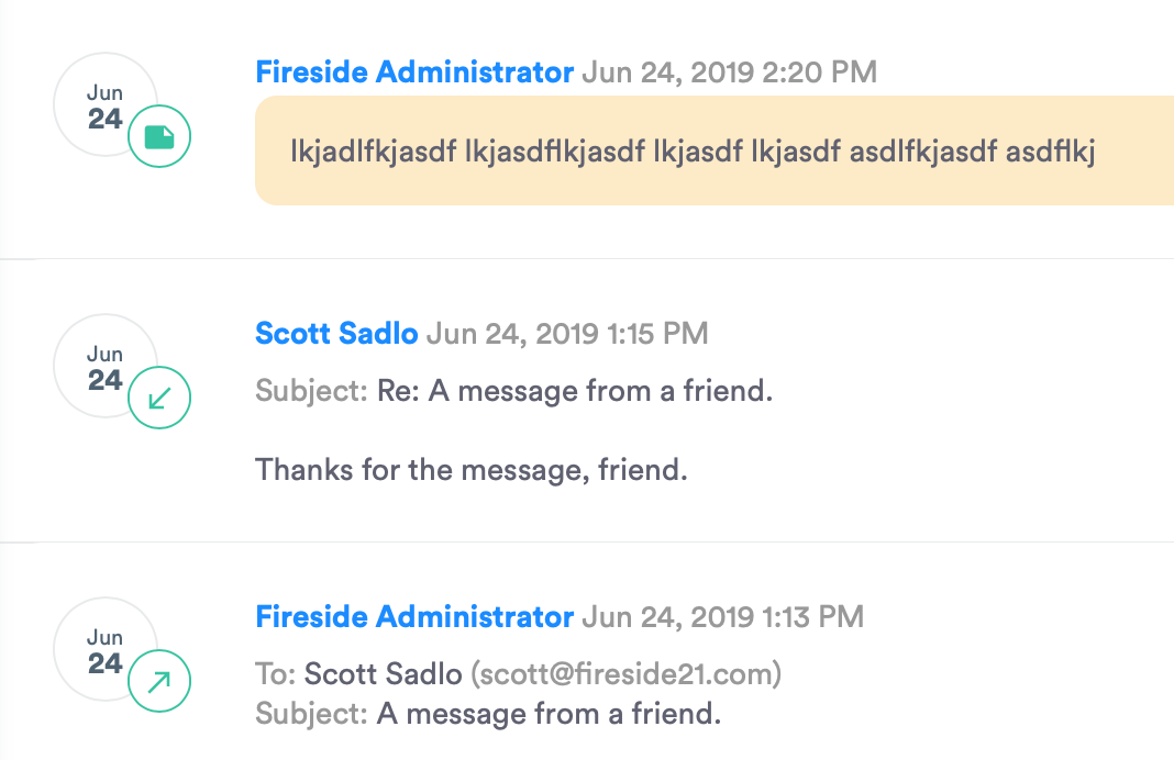 Fireside State Casework Messaging – Fireside