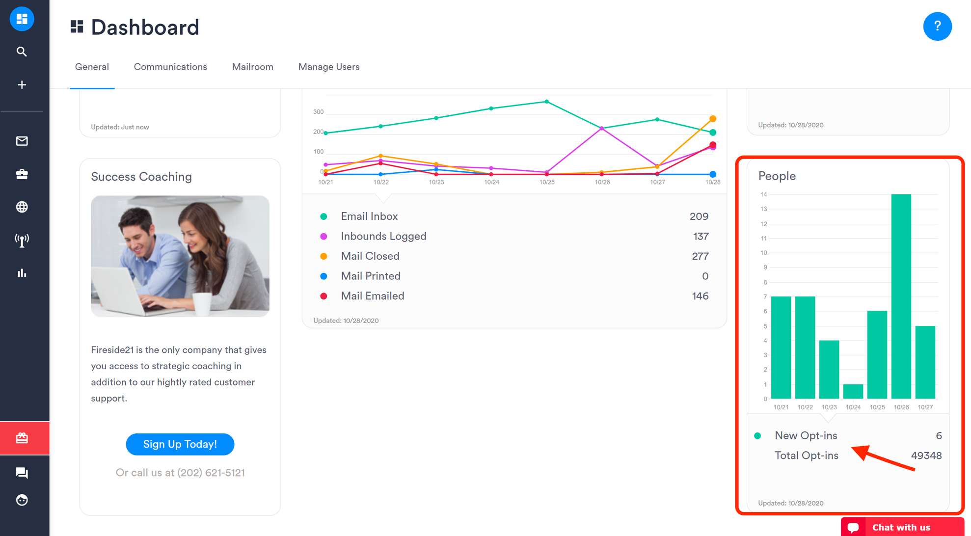 Opt-in Status for Constituents – Fireside