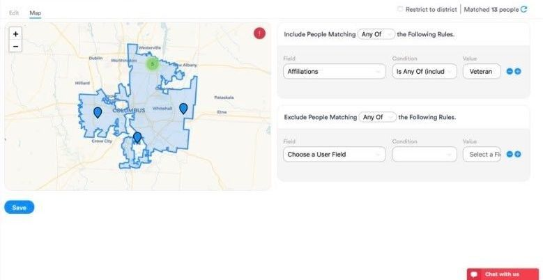 Audience Visualizer (Mapping) – Fireside