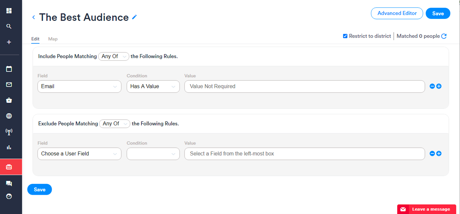 Audience Visualizer (Mapping) – Fireside