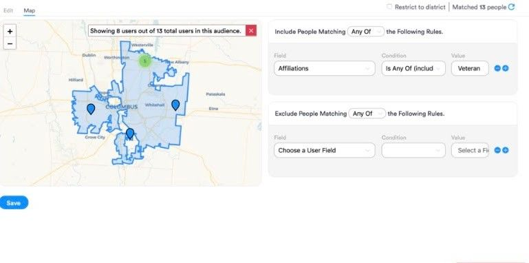 Audience Visualizer (Mapping) – Fireside