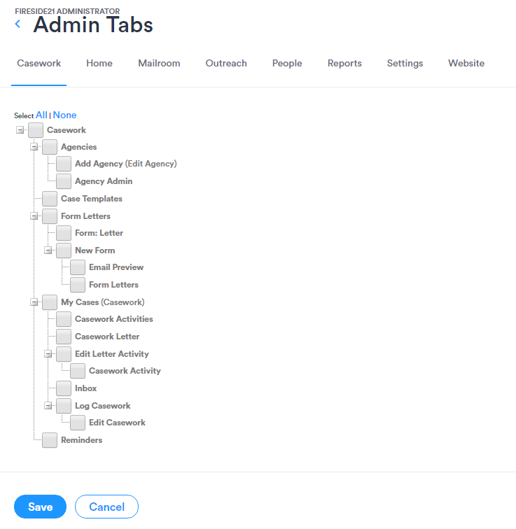 Fireside State Recommended Intern Settings: – Fireside